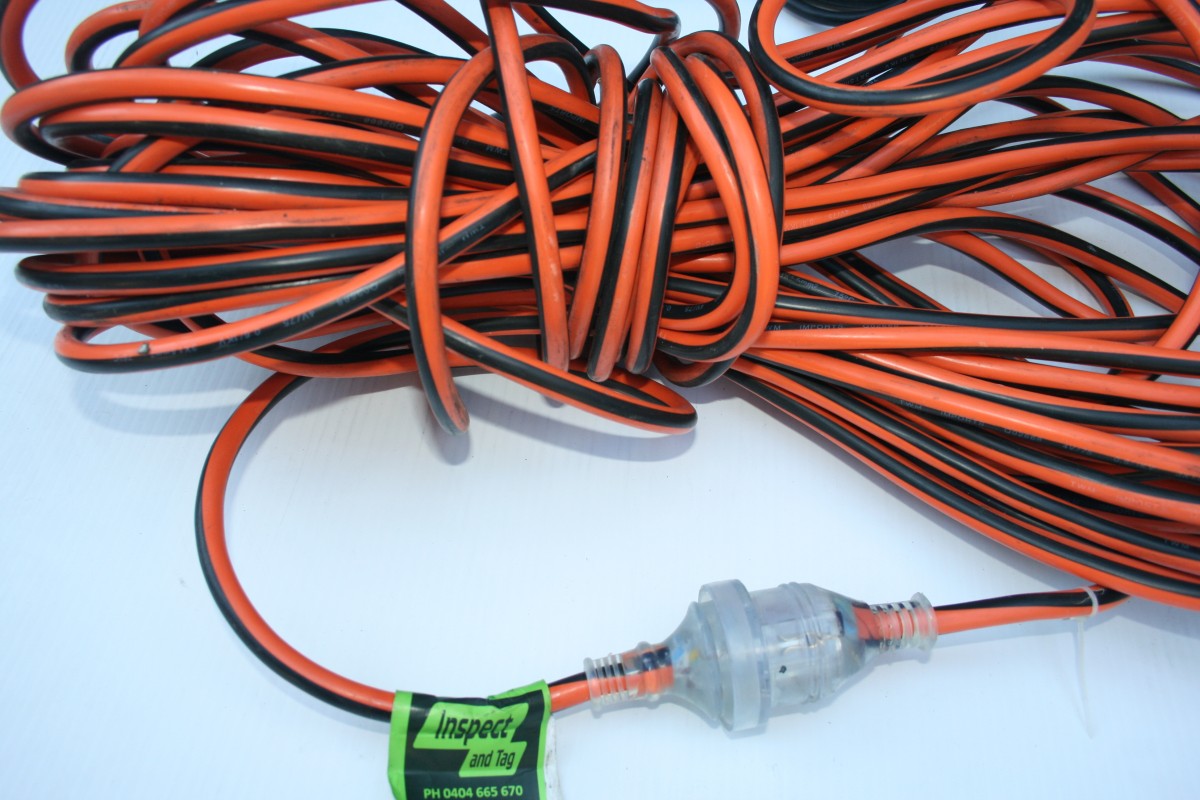 Extension Leads Inspect Tag Extension Leads Inspect Tag